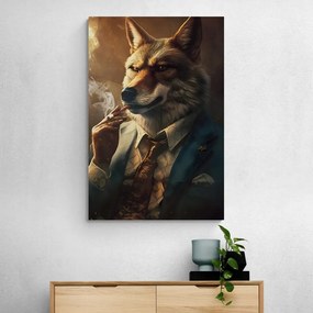 Obraz zvířecí gangster vlk Varianta: 40x60