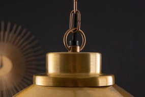 Designové závěsné svítidlo Commercial zlaté