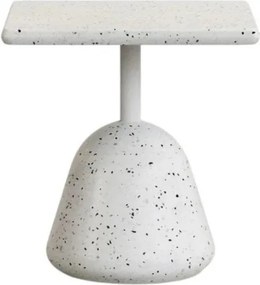 Zahradní konferenční stolek s terrazzo deskou 44x44 cm Saura – Kave Home