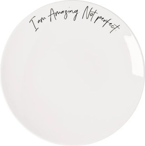 Villeroy&Boch Villeroy & Boch Statement snídaňový talíř Amazing Not Perfect, 21,2 cm