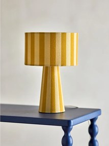 Žlutá látková stolní lampa s textilním stínidlem (výška 30 cm) Emmie – Bloomingville