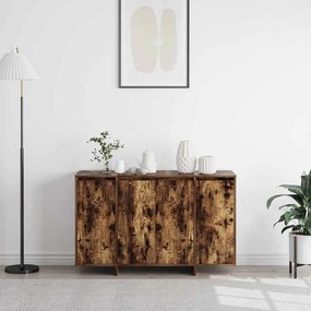 Servírovací skříň Kouřový dub 120 x 41 x 75 cm Kompozitní dřevo 3333900