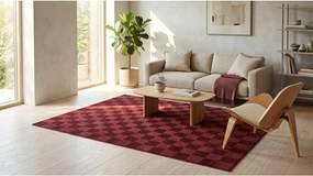 Vínový koberec 120x170 cm Mosaic – ESTE