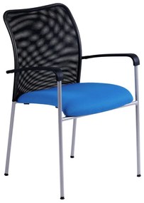 Office Pro Jednací židle Office Pro TRITON NET – s područkami, více barev NET modrá
