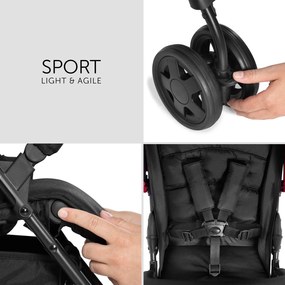 Hauck Sporťák Sport red