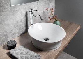 Sapho, VIENNA stojánková umyvadlová baterie vysoká bez výpusti, chrom, VO006