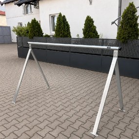 Ocelový stojan na kola za sedlo KS-920 | česká výroba Délka stojanu: 3 m, Povrchová úprava nohou: žárový zinek
