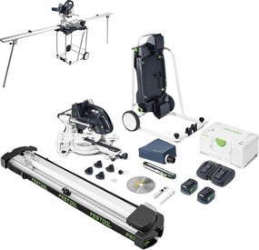 Pokosová Pila posuvná pila Kapex Ksc 60 Festool Eb 5,0 Set Kotouč 577958