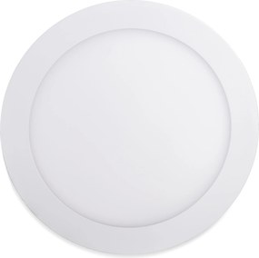 LED Solution Bílý vestavný LED panel kulatý 120mm 6W CCT Economy+ 78586