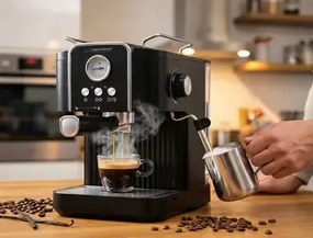 Esperanza EKC010 černá / Espresso kávovar / 20 bar / 850 W / 1,8 l / n