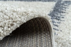Dywany Łuszczów, Kusový koberec Berber Maknes B5910 cream and grey, 80x150, béžová, ložnice