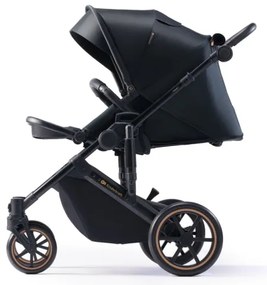 KINDERKRAFT SELECT - Kombinovaný kočárek 3v1 PRIME 2 Premium Venezian black