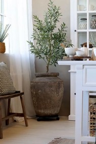 Dekorace umělý stromek olivovník s olivami Olea Tree - 15*170 cm