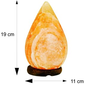 Solná lampa plamen 2 kg