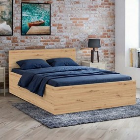 Maxi Postel STELA 160x200 cm, Dub Artisan