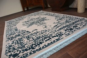 Kusový koberec MANYAS Fegy šedo-modrý
