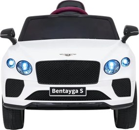 Elektrické autíčko Bentley Bentayga S bílé