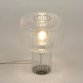 Stolní retro lampa Lisboa Glass