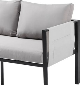 Zahradní odpočinková sestava RELAX šedá