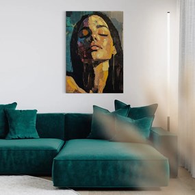 Obraz s ručně malovanými prvky 70x100 cm Vivian – Styler