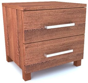 Dřevěný noční stolek z masivu VERONA - Provedení masiv Buk nebo za příplatek Dub