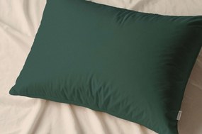 Bavlněný povlak na polštář Jednobarevný perkálový - malachite 2 Velikost: 70 x 90