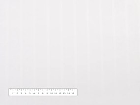 Biante Damaškový povlak na polštář s lemem DM-002 Bílý - proužky 6 a 24 mm 45 x 45 cm