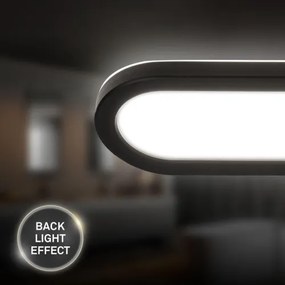 LED svítidlo k zrcadlu BRILONER Pil 10W 35cm neutrální bílá černá 2193015