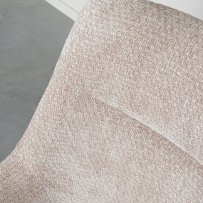 LABEL51 Otočná jídelní židle MARLOW krémová