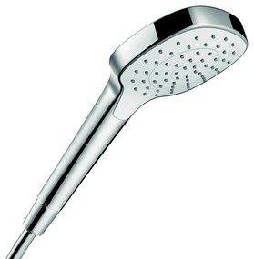 Hansgrohe Croma Select E - Sprchová hlavice EcoSmart 9l/min, bílá/chrom 26815400