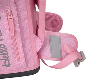 BAAGL Školní aktovka Zippy Plus Hello Kitty Sweet Leopard / GRS / 21 l
