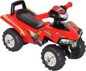 HOMCOM Dětský čtyřkolový elektrický auto-motorek bez pedálů s hudbou a světly 60x38x42cm | Aosom