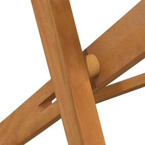 vidaXL Skládací bistro židle 8 ks masivní akáciové dřevo [3216307]