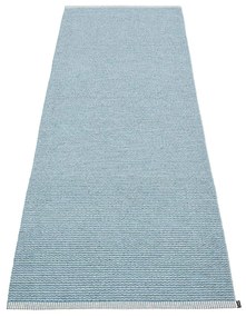 Vinylový koberec Pappelina MONO Blue Fog/Dove Blue Velikost pappelina: 70x200 cm