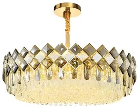 Toolight Moderní designové osvětlení Crystal APP1540-8CP60 Gold