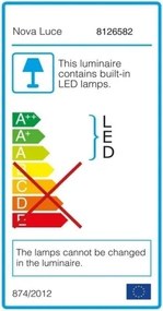 Nástěnné LED svítidlo NOVA LUCE GENEVA 3W 3000K 8126582