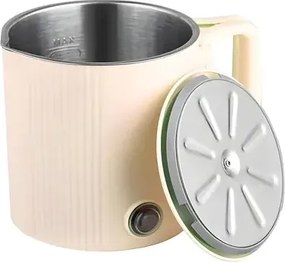 Cestovní elektrická konvice 2v1 béžová / Turistická konvice / 0,8 l /