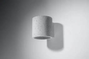 Nástěnné svítidlo SOLLUX Orbis G9 1x40W bez zdroje SL.0486 beton
