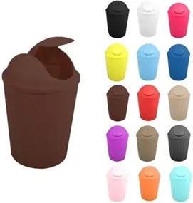 MSV AKO výklopný koš 5.5 L hnědý / plast
