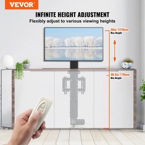 Motorizovaný TV zdvih Délka zdvihu 50,8 cm