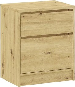 Noční stolek Bamio, dub artisan