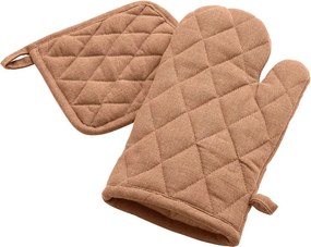 Set kuchyňské rukavice a chňapky 2 ks Gourmet – douceur d'intérieur