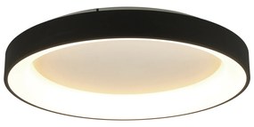 Mantra 8023 Niseko, černé stropní svítidlo LED 58W 3000K, průměr 78cm