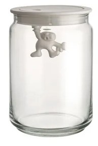 Kuchyňská dóza Gianni Little Man White 900 ml Alessi