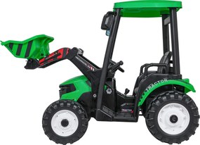 Ramiz MEGA traktor D68 s přívěsem zelený