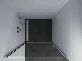 Mexen Pretoria sprchové dveře otevírací 65 cm, transparentní, chrom - 852-065-000-01-00