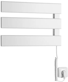 Aqualine Elvis elektrický sušák ručníků 480 x 330 x 45 mm 50W bílá EB480