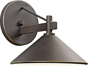 Venkovní světlo na fasádu Elstead Ripley S LED 8W IP44 Starý bronz