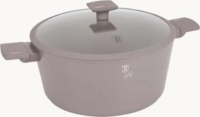 Hrnec's nepřilnavým povrchem a pokličkou Taupe Collection