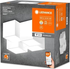 Ledvance -LED Stm stropní svítidlo DECOR SWAN LED/22W/230V 3000-6500K Wi-Fi Tuya